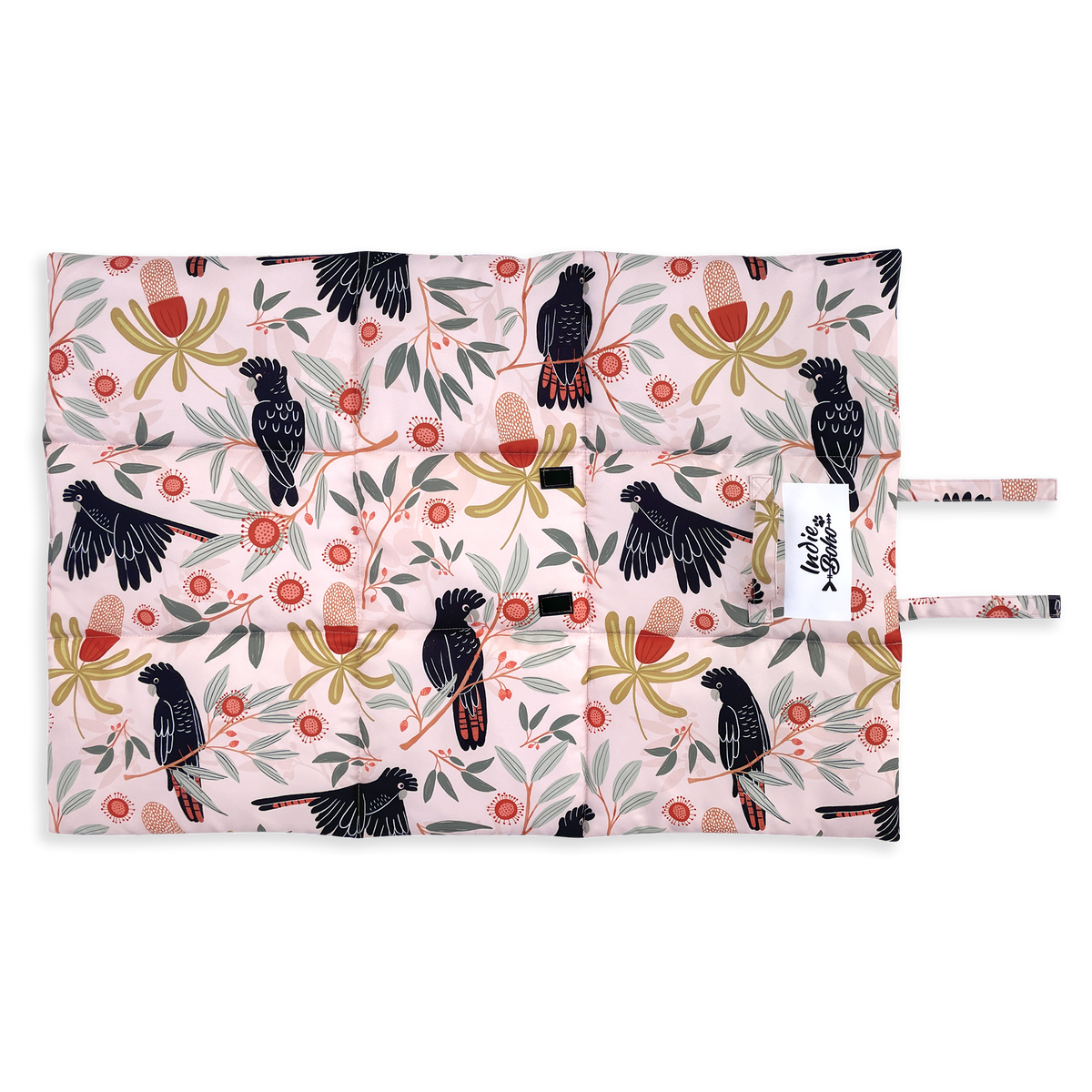 Sunset Cockatoo Dog Travel Mat Indie Boho sunset-cockatoo-dog-travel-mat-indie-boho